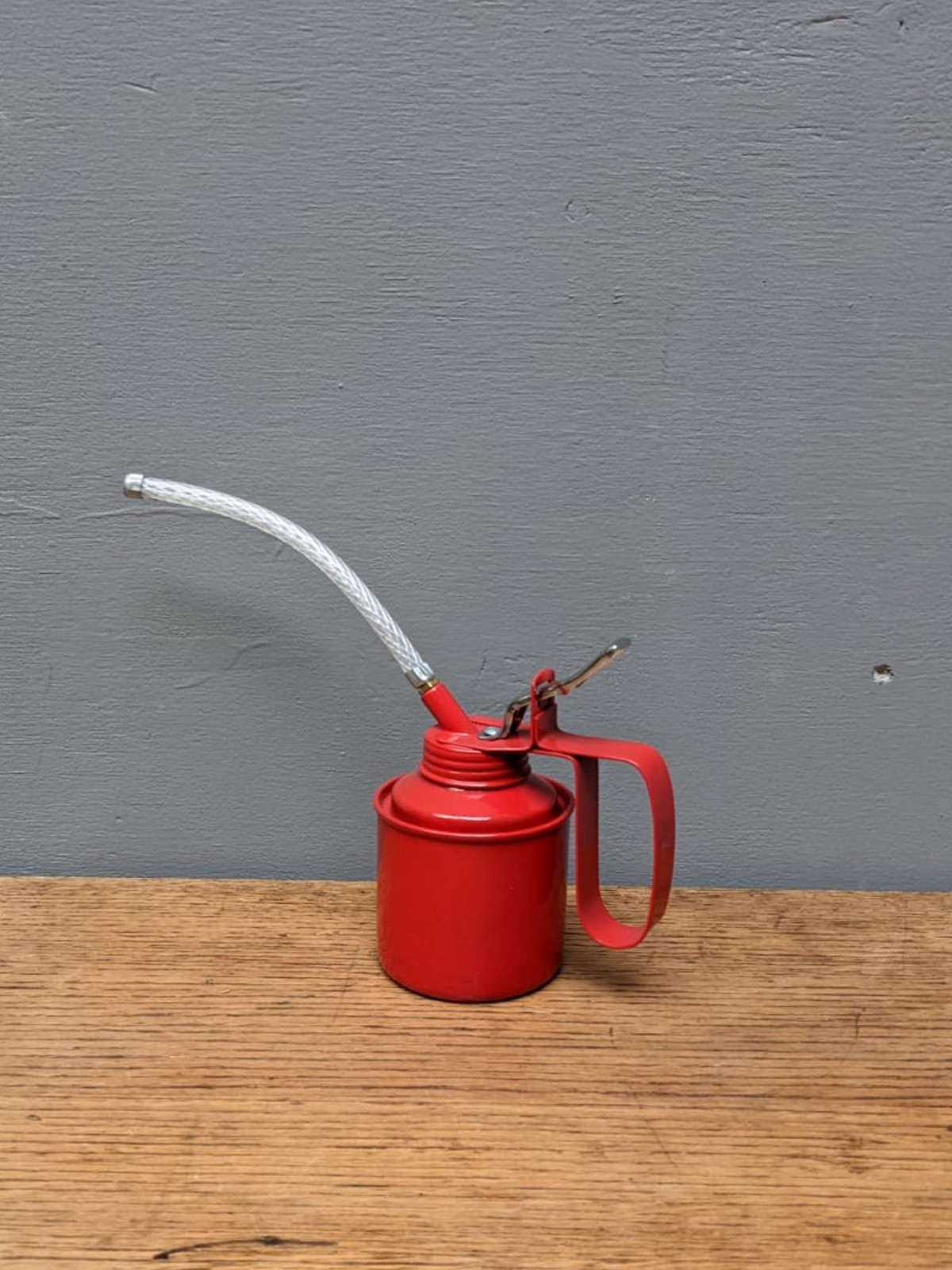 7500011 Vintage Red Oil Can - Stockyard North