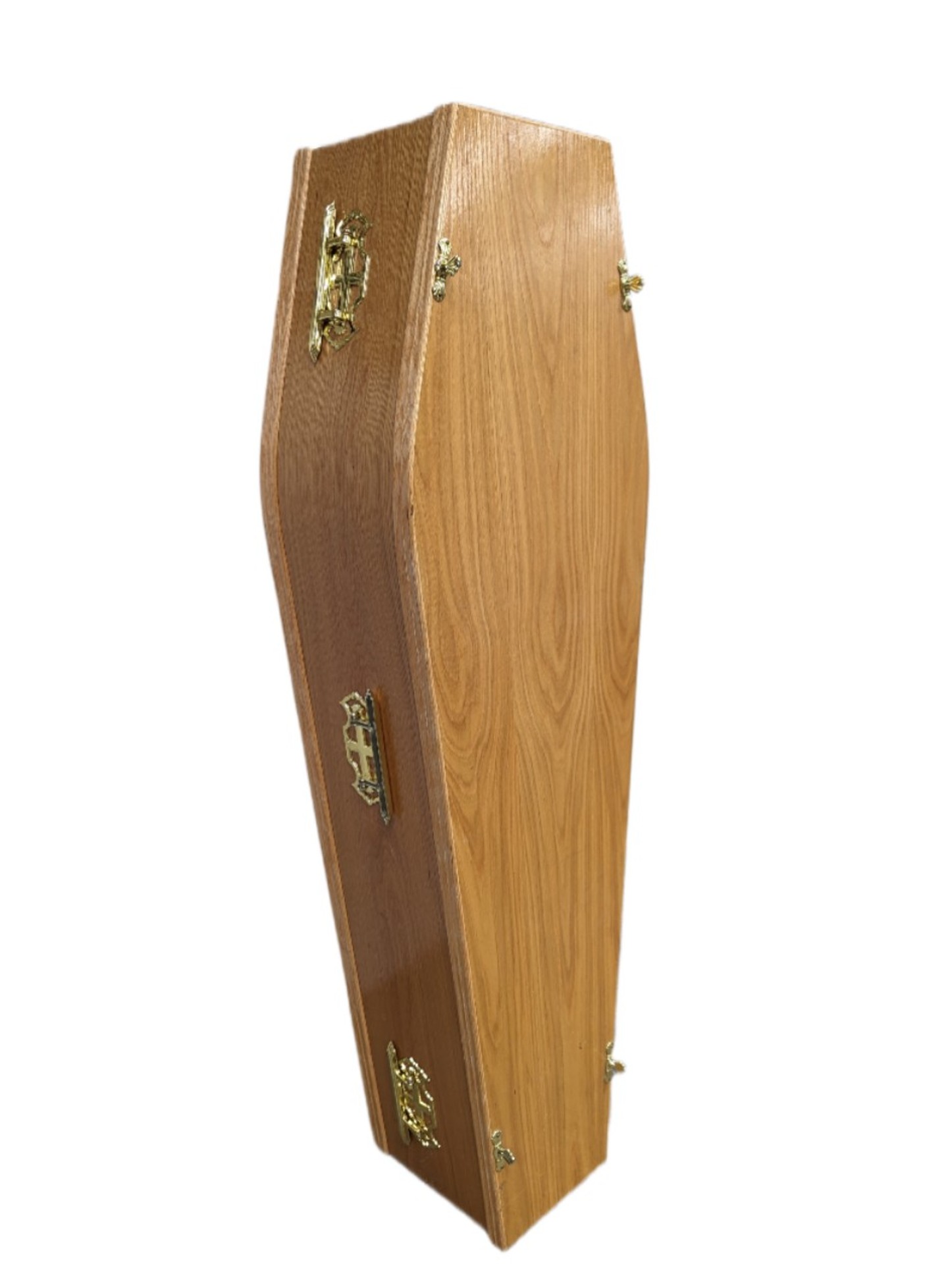 0290069 Light Wood Coffin - Stockyard North